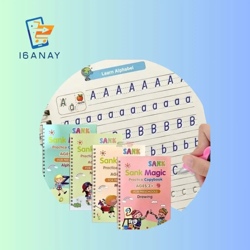 Sank Magic Copy Book for Improving Writing Skills – 16anay