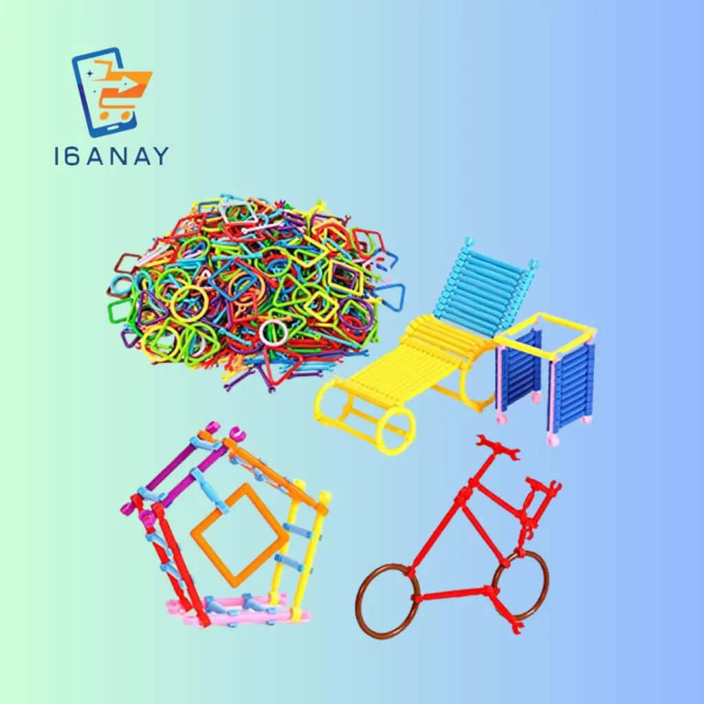 Stick Building Blocks Sticks Set for Kids – 16anay